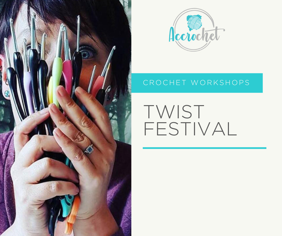 Unleash Your Creativity with 3 Crochet Workshops at Twist Festival thi – ACCROchet